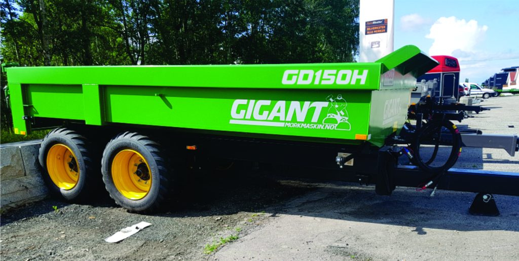 Landbruksdumper GD150 - Gigantprodukter